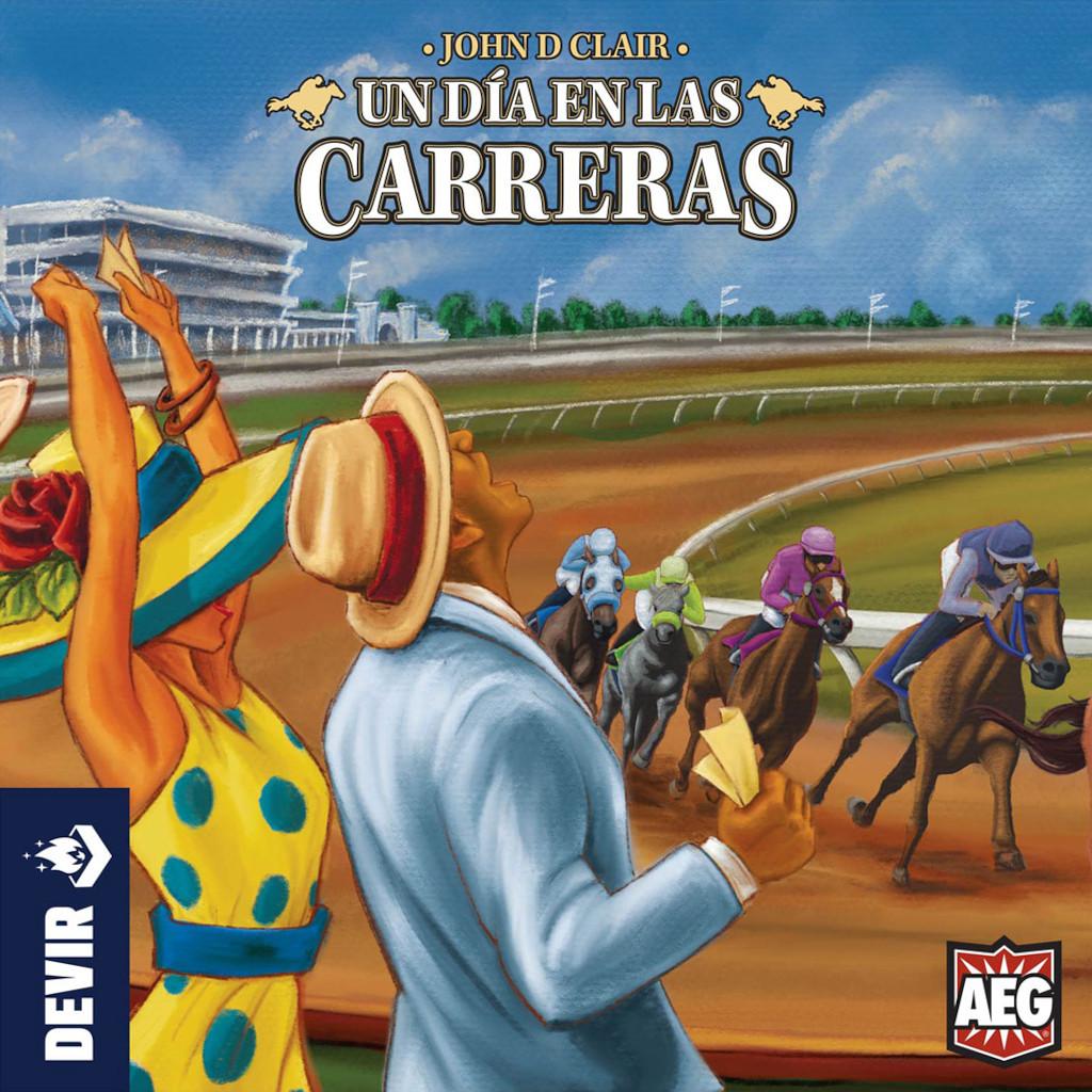 Un Día en las Carreras ~ Juego de mesa • Ludonauta.es