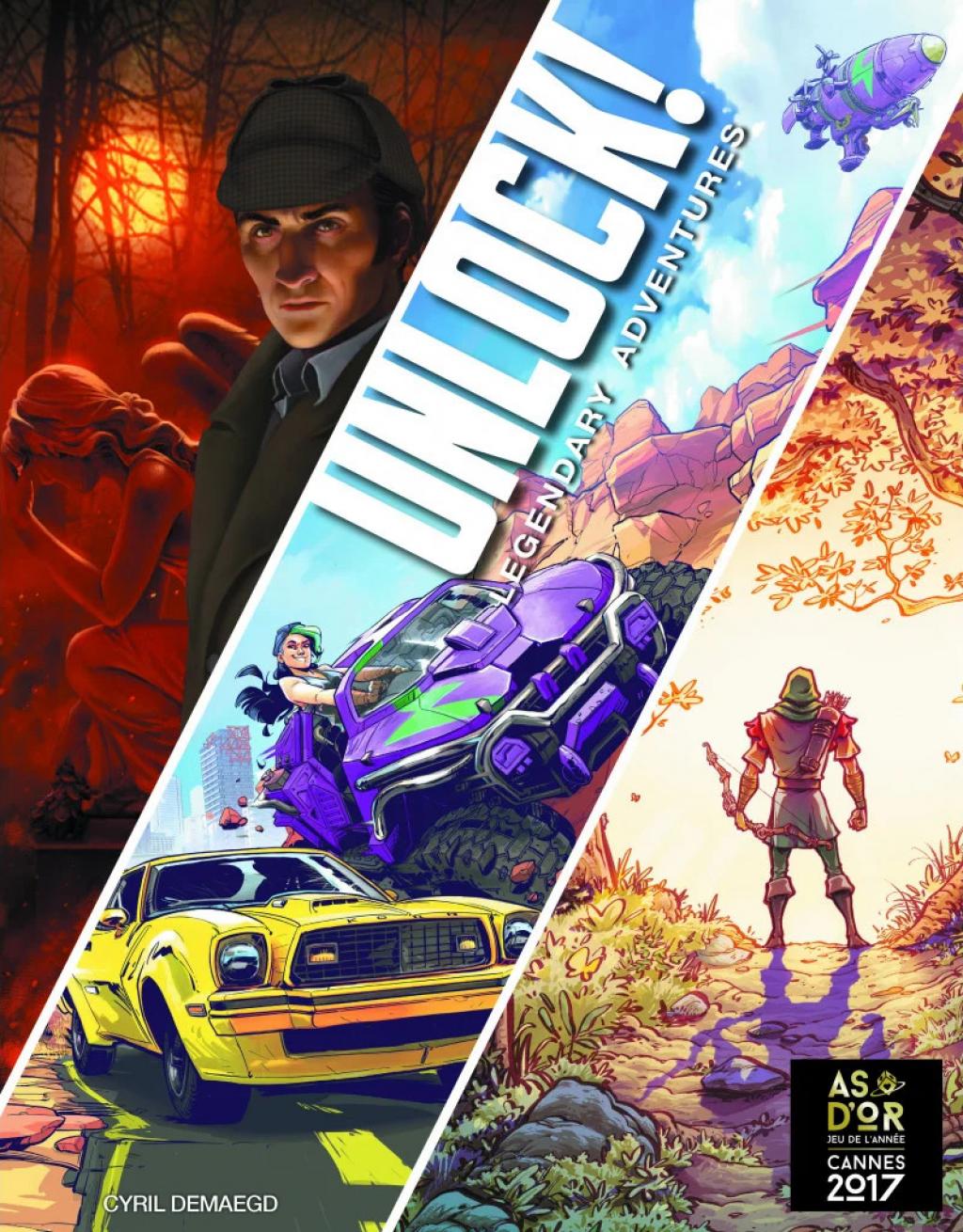 Unlock! Legendary Adventures ~ Juego de mesa • Ludonauta.es