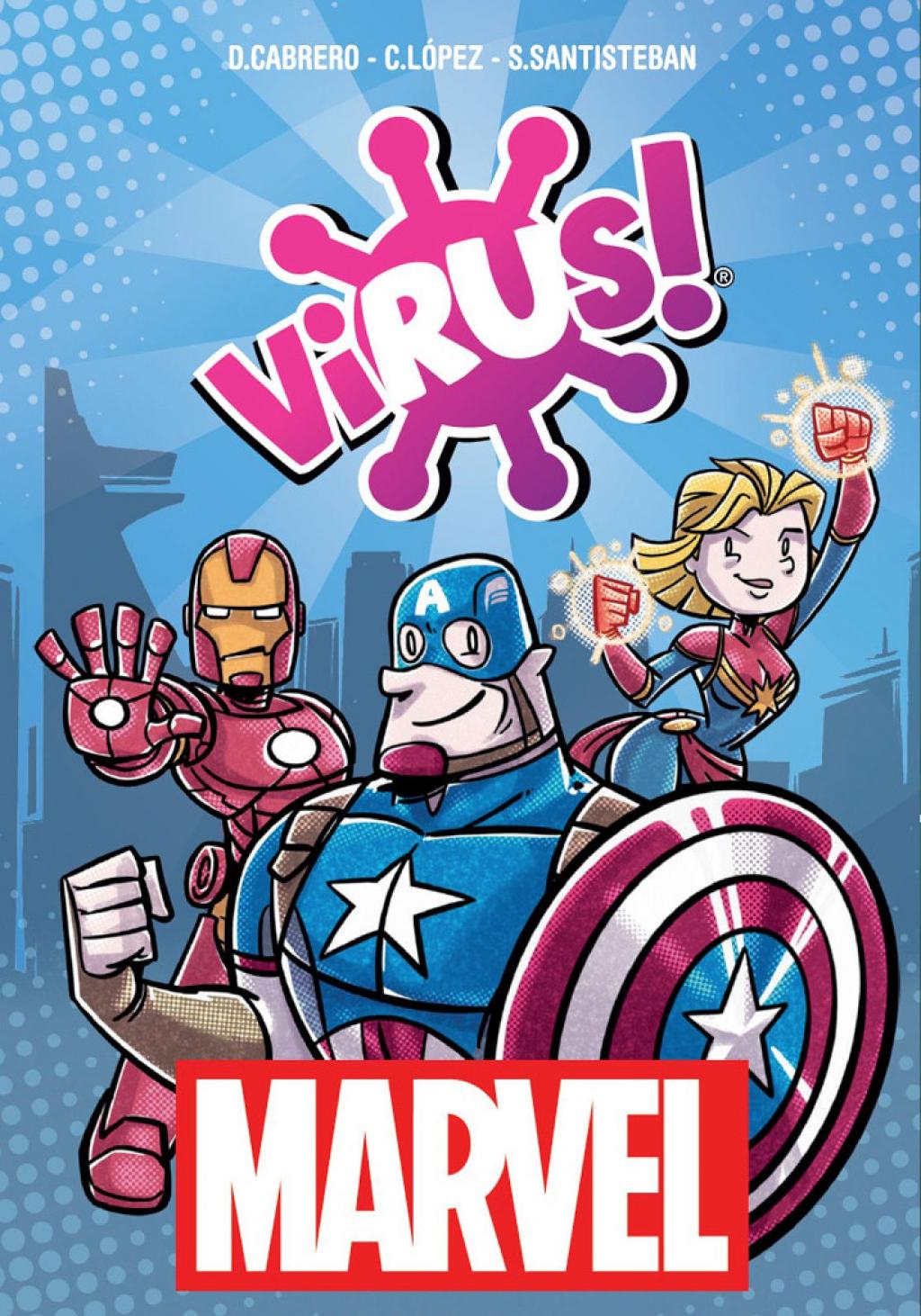 Virus! Marvel ~ Juego de mesa • Ludonauta.es