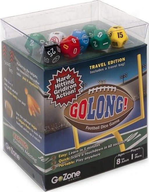GoLong Football Dice Game Juego De Mesa Ludonauta es